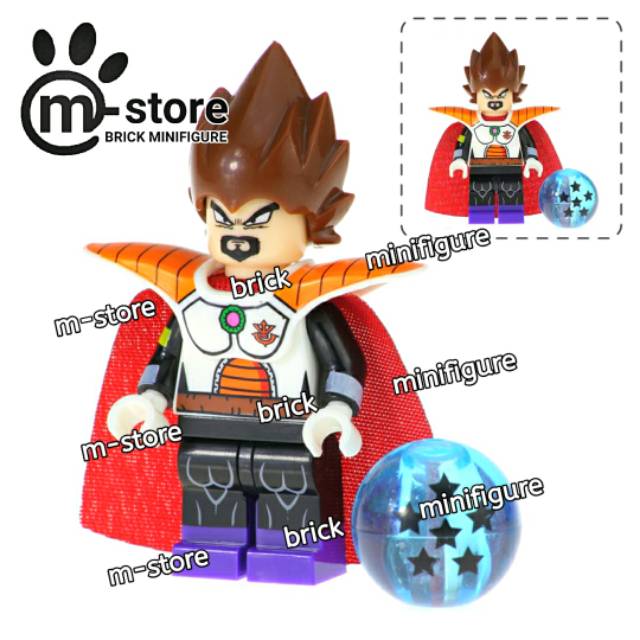 Jual lego dragon ball king vegeta minifigure | Shopee Indonesia