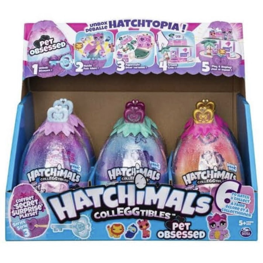 Jual HATCHIMALS COLLEGGTIBLES SECRET SURPRISE PET OBSESSED HATCHTOPIA ...