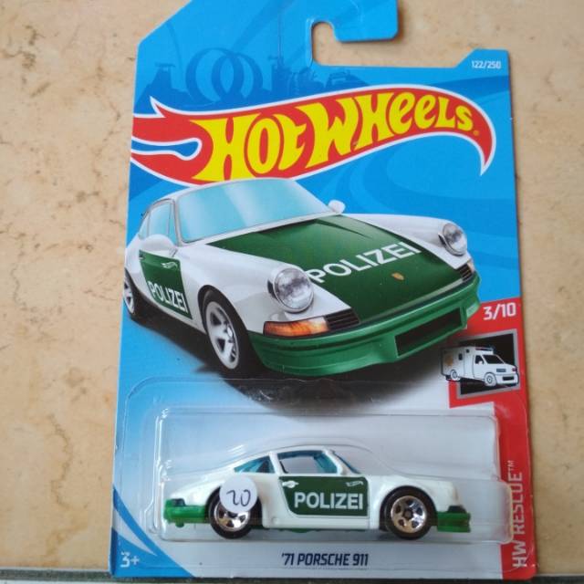 Jual hot wheels hotwheels 71 porsche 911 polizei putih | Shopee Indonesia