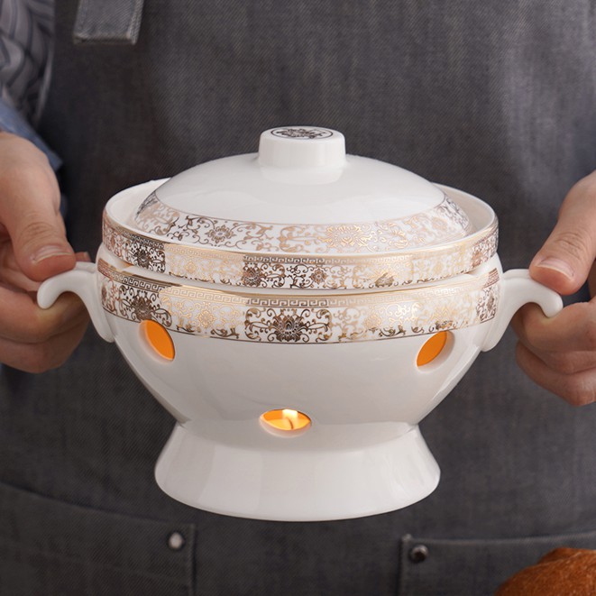 Jual Panci Pot Penghangat Non Elektrik Keramik / Candle Warmer Ceramic ...