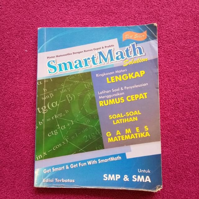 Jual SmartMath Solution - Pintar Matematika Dengan Rumus Cepat ...