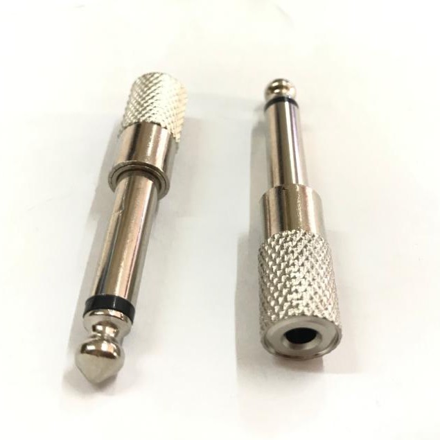 Jual Converter Jack Mic Audio mono/Jack Converter audio kecil 3.5mm to ...