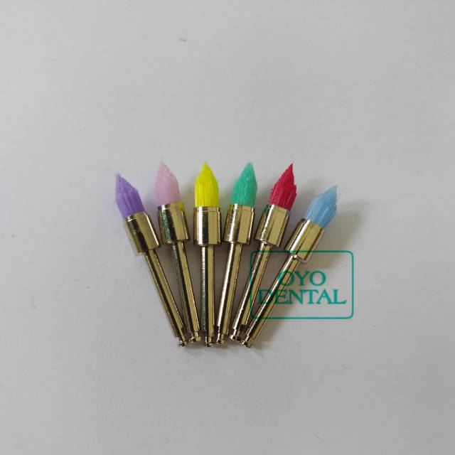 Jual Dental Nylon Polishing Brush Gigi Oral Polish Nilon tapper ...