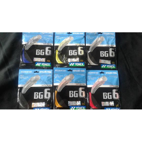 Jual Senar Yonex Bg 6 Original Japan | Shopee Indonesia