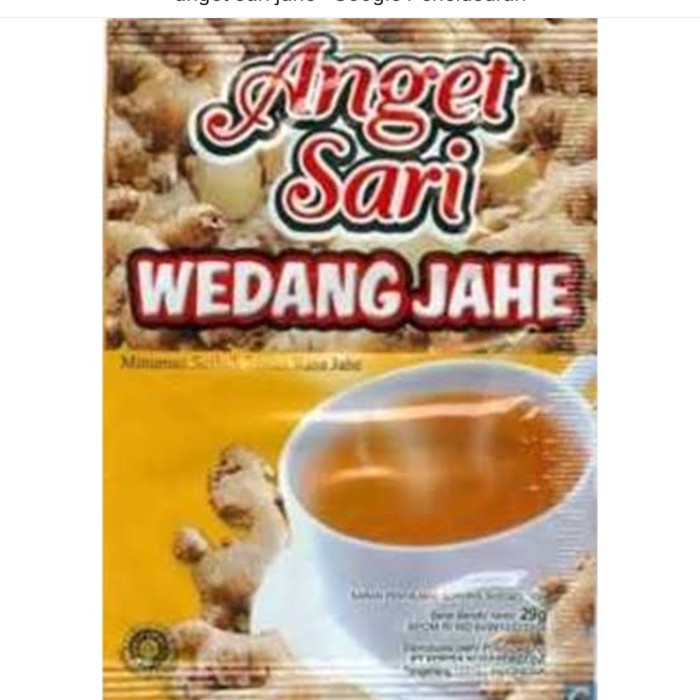 Jual Anget Sari Wedang Jahe 29Gr | Shopee Indonesia