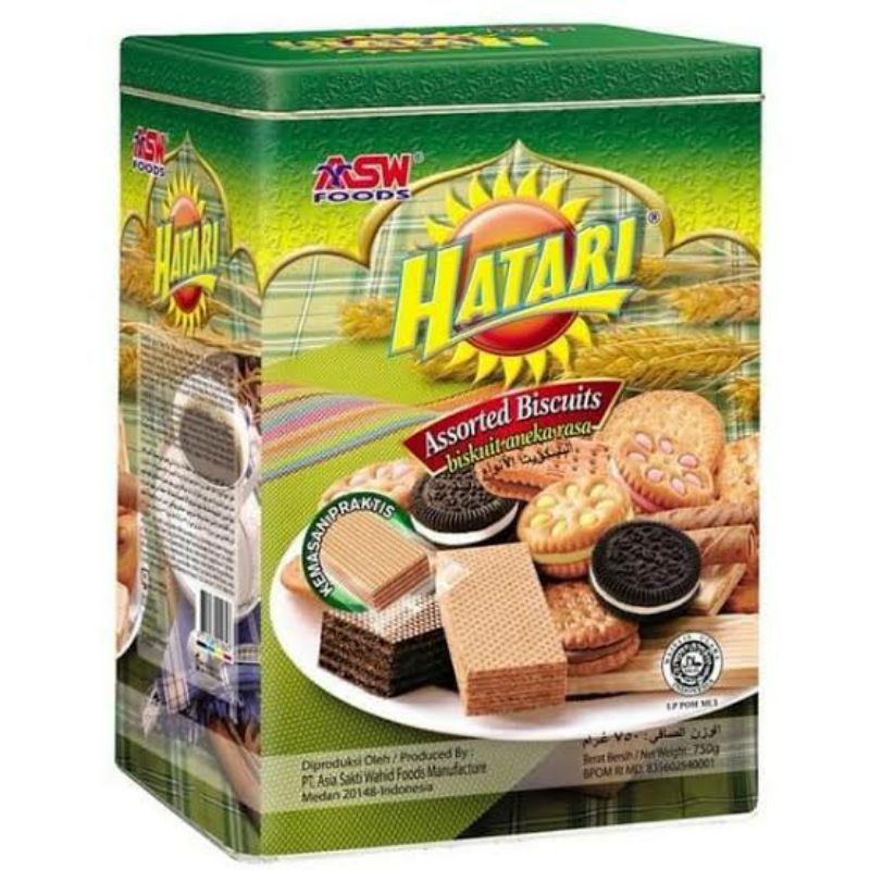 Jual Hatari Biscuit Assorted Segi 750gr | Shopee Indonesia