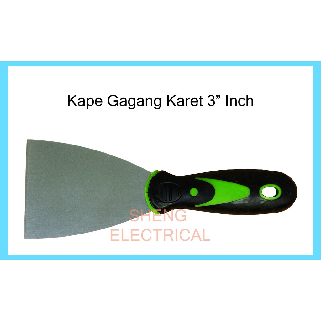 Jual Kape 3" in Scraper Gagang Karet Kapi Scrapper 3 inch inci Pengerok ...