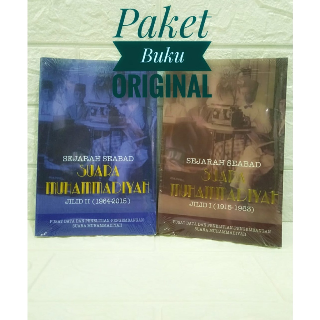 Jual Paket Buku Sejarah Seabad Suara Muhammadiyah Jilid I & 2 (1915 ...