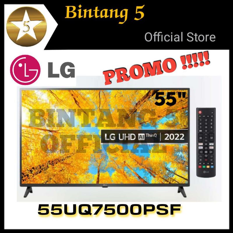 Jual LG LED SMART TV 55 INCH 55UQ7500 UHD 4K DIGITAL TV 55" LG ...