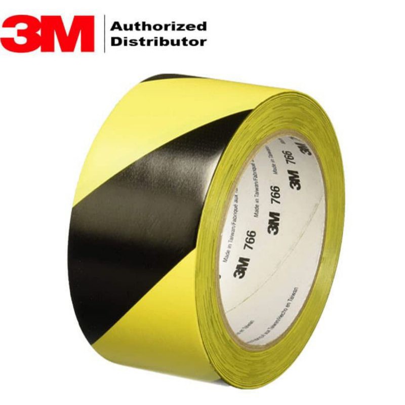 Jual 3M Vinyl Hazard Floor Marking Tape 766 2 in x 33 M | Shopee Indonesia
