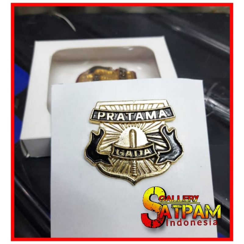 Jual Gada Pratama Magnet Peniti | Pin Satpam Security Lencana Logam ...