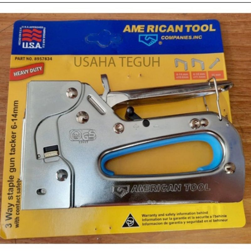 Jual Staples Gun Tacker 3 Way American Tool 8957843 | Shopee Indonesia