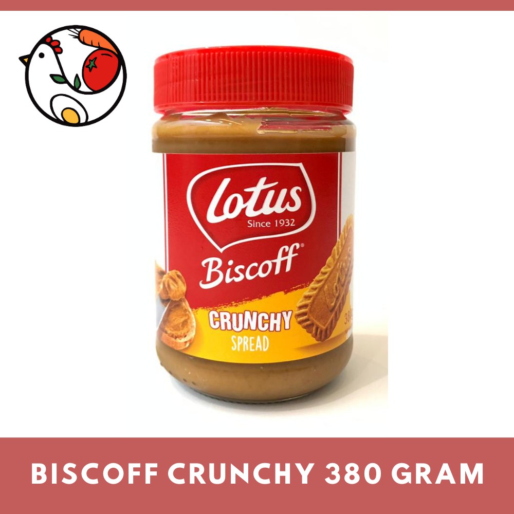 Jual Lotus Biscoff Crunchy Spread 380 Gram Selai Biskuit Speculoos ...