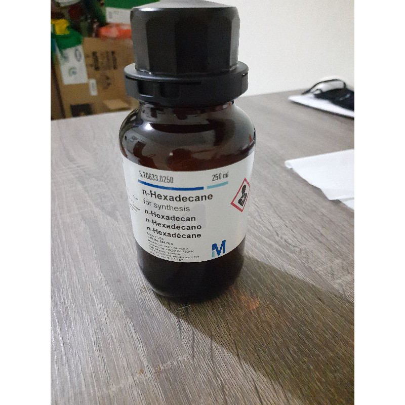 Jual ECER 20 ml HEKSADEKANA MERCK n-Hexadecane for synthesis 8.20633 820633 | Shopee Indonesia