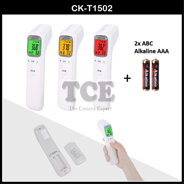 Jual Infrared Thermometer Termometer Tembak NonContact Digital FDA ...