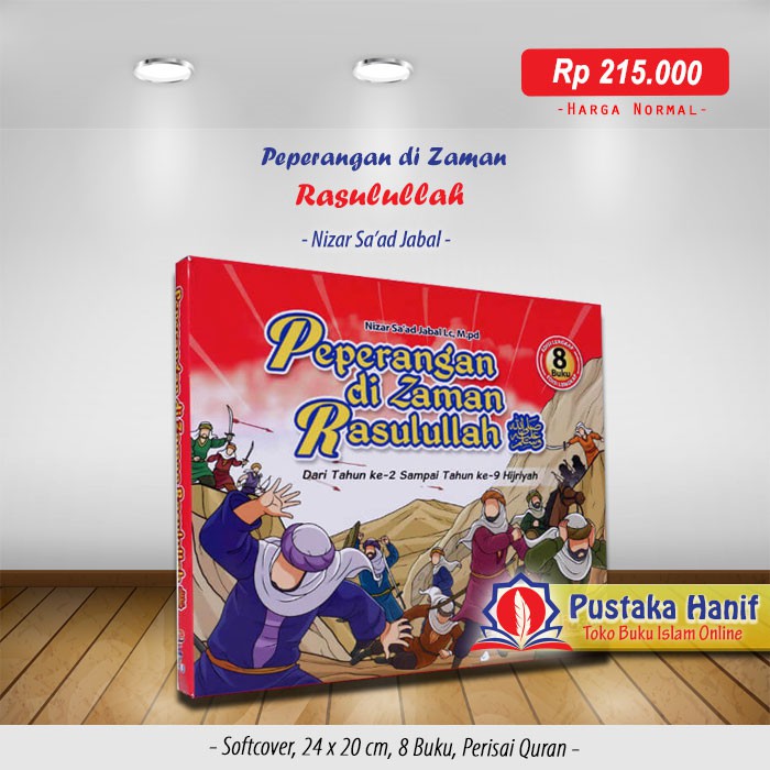 Jual Buku Cerita Anak Peperangan di Zaman Rasulullah Full Color ...