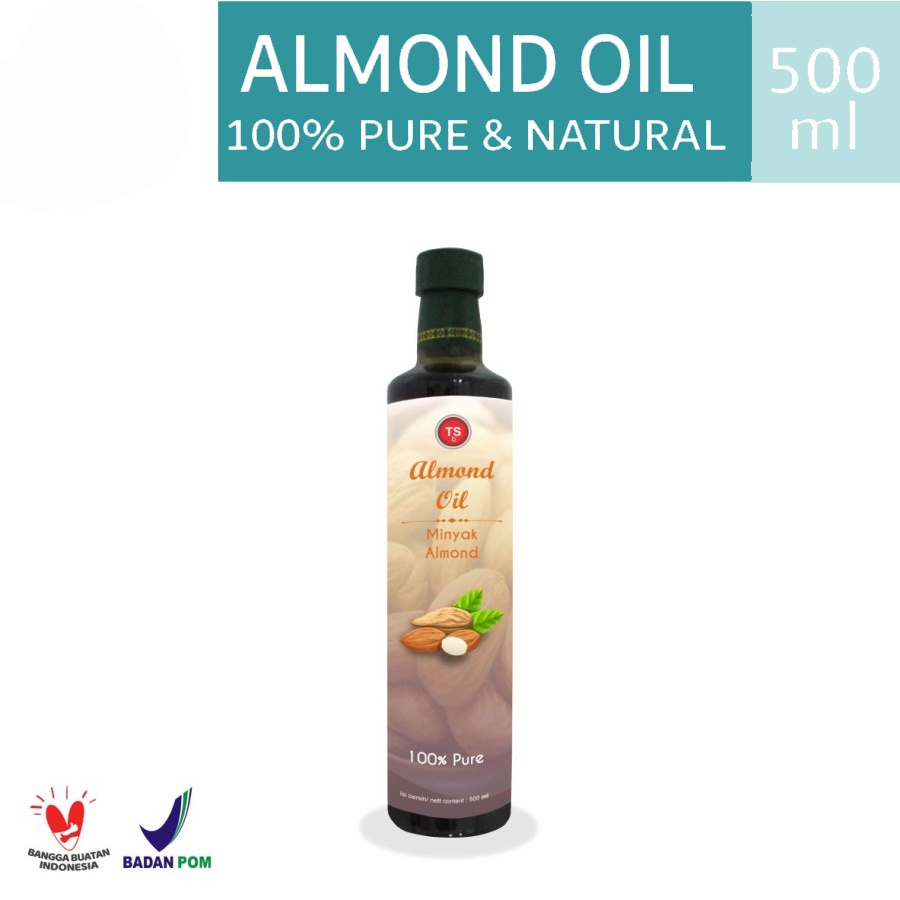 Jual Almond Oil / Minyak Almond Food Grade 100% Murni & Alami 500ml ...