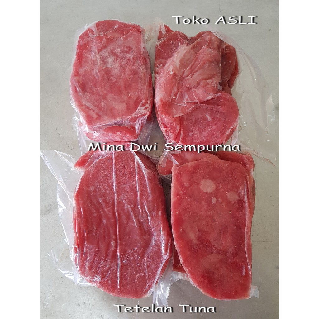 Jual Fillet Tetelan Daging ikan Tuna Merah Segar Beku / Fresh | Shopee ...