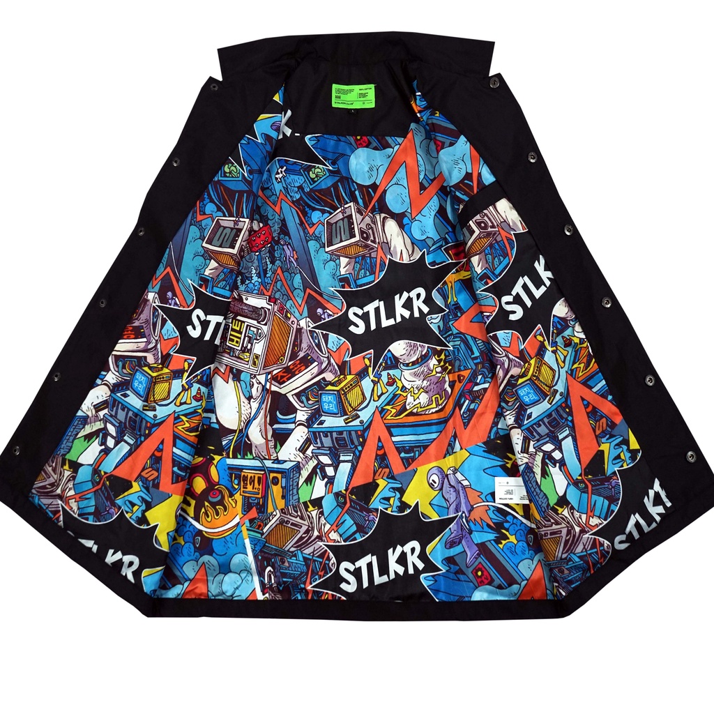 Jual Stalker Jacket Coach original stalker parasut - Comic hitam anti ...