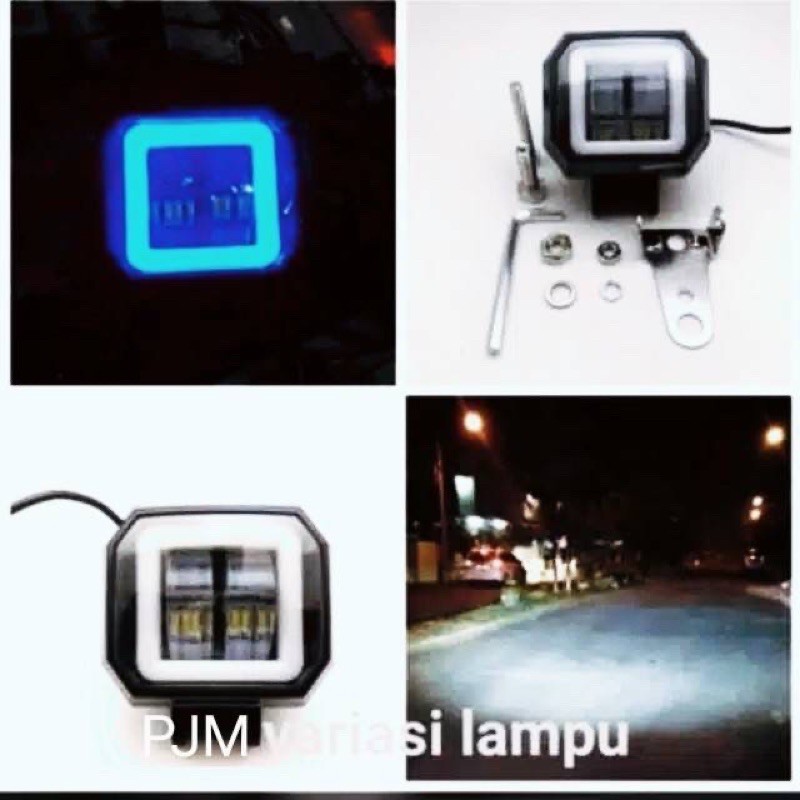 Jual LED DAYMEKER Lampu Tembak Oval & Bulat 12 Volt Universal Semua ...