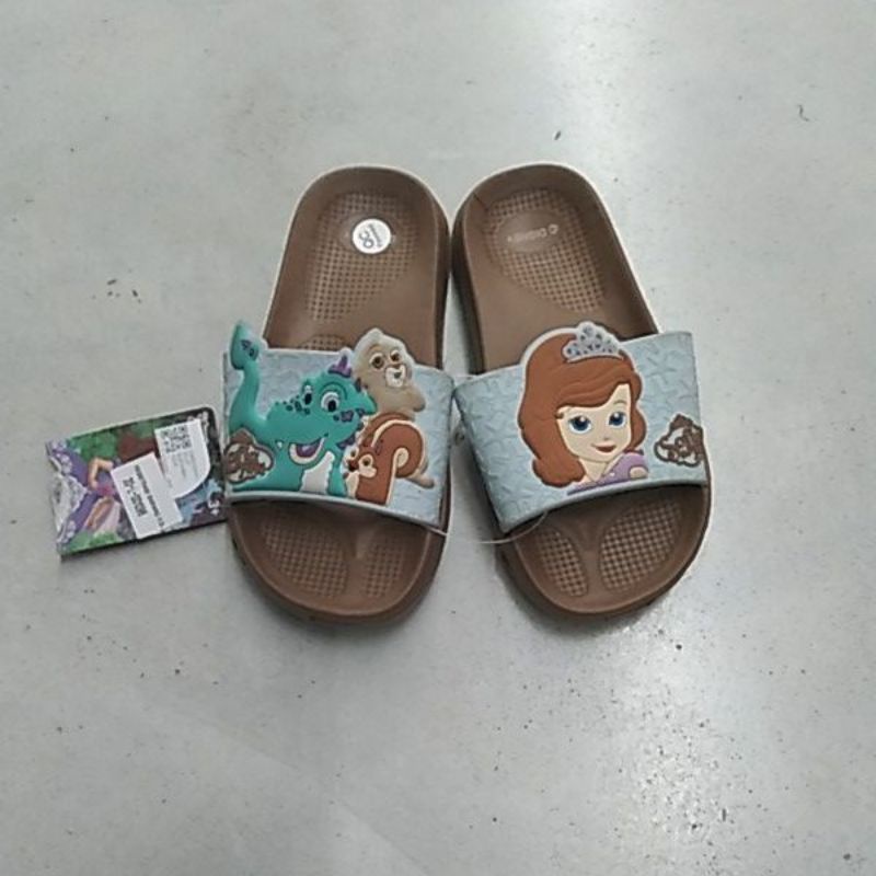 Jual Sandal Zandilac Anak Cewek Perempuan Slip On Selop Slop Princess Sofia The First | Shopee ...
