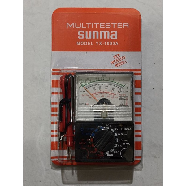 Jual MULTITESTER SAMWA YX-1000 (MANUAL/ANALOG) | Shopee Indonesia