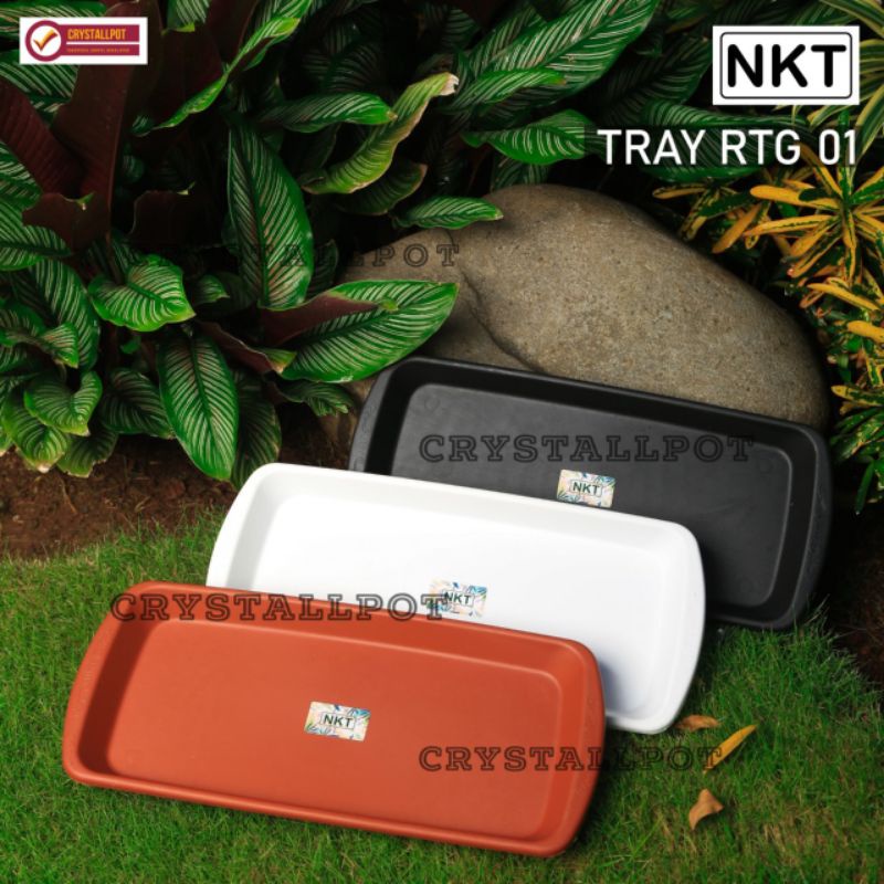 Jual tatakan alas pot panjang tray rtg 01 hitam - NKT TRAY RTG 01 HITAM ...