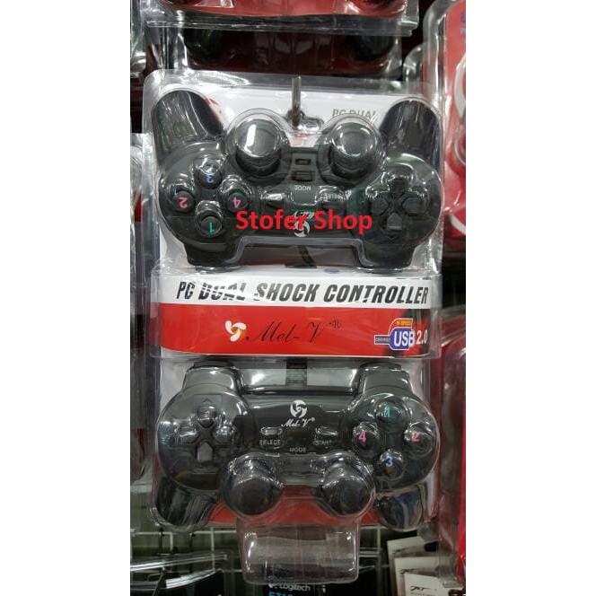 Jual Gamepad Single Usb Mtech/Joystick Usb M-tech/stick pc Laptop (2 ...