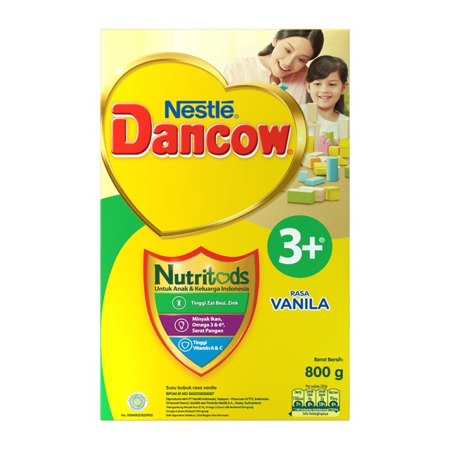 Jual Dancow 3+ Vanila (Exp Juni 2023) | Shopee Indonesia