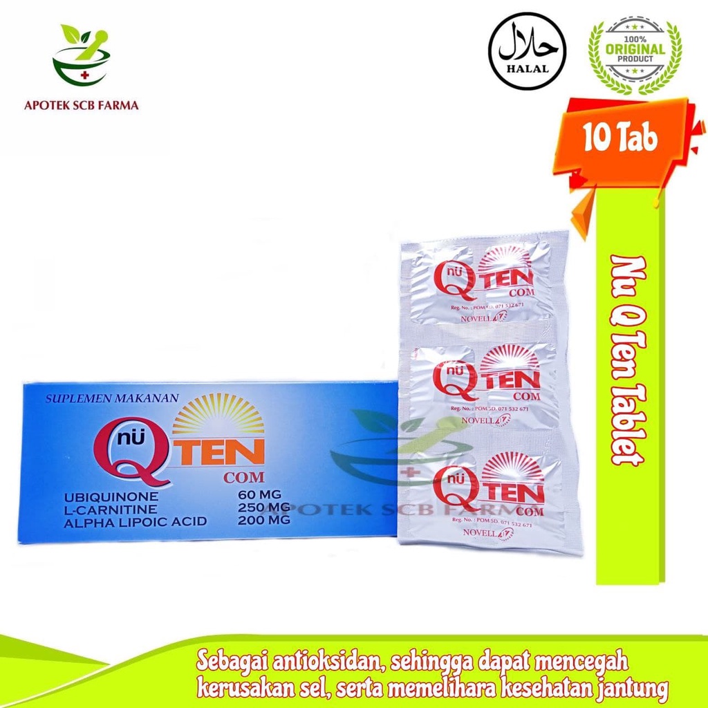 Jual Nu Q Ten Com - Mencegah kerusakan sel dan memelihara kesehatan ...