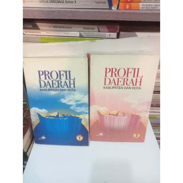 Jual buku profil daerah kabupaten dan kota jilid 1 dan 2 | Shopee Indonesia