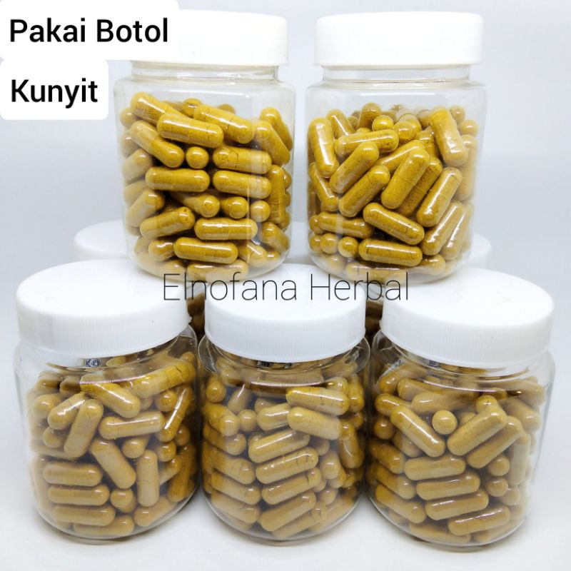Jual Paket Reseller Kapsul Kunyit dan Kapsul Temulawak (pakai botol ...