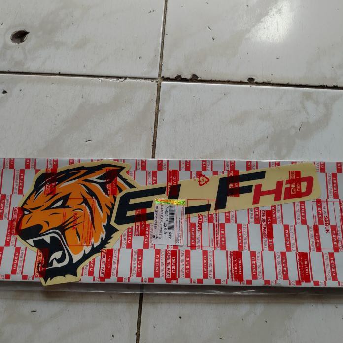 Jual sticker harimau - stiker macan isuzu elf nkr71 original | Shopee ...