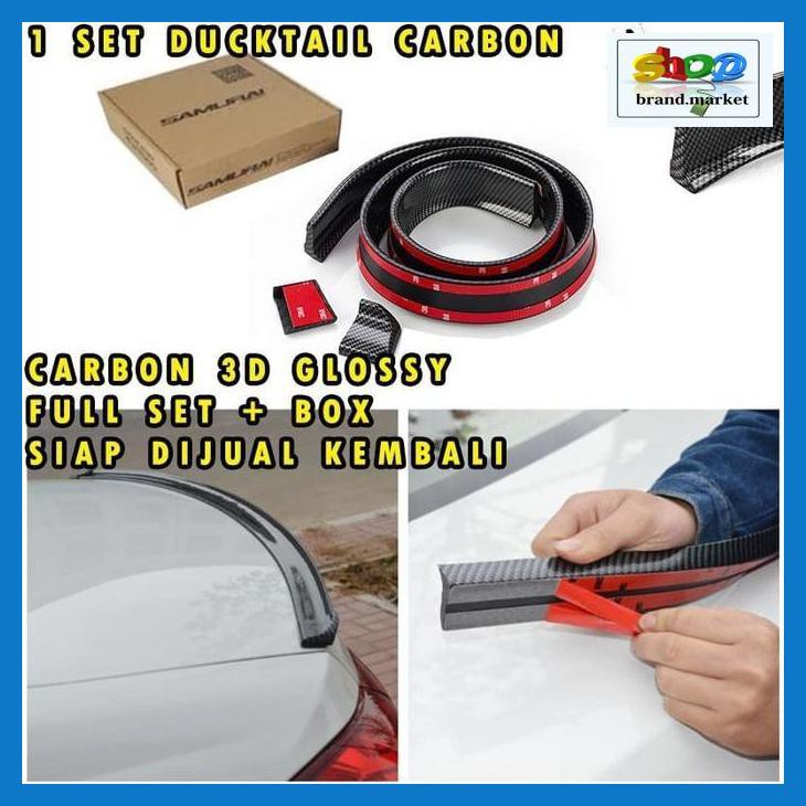 Jual Ju9Yuyu- Duck Tail Carbon 3D Samurai / Ducktail Carbon Samurai 3D ...