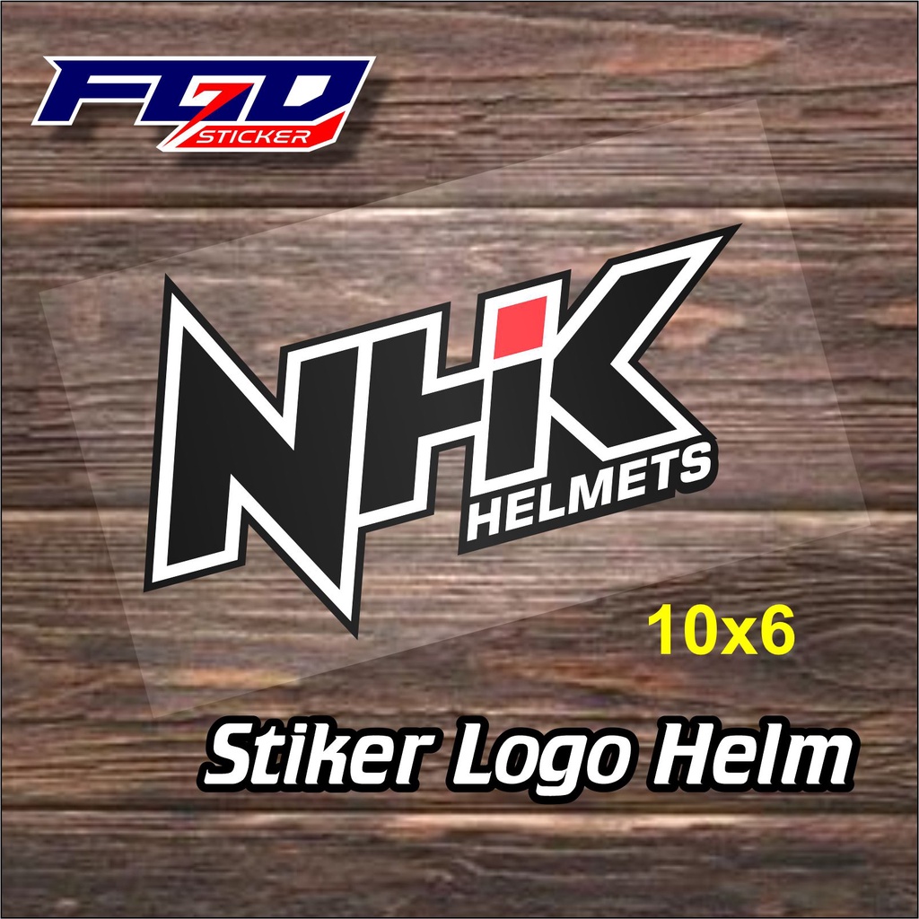 Jual Stiker Logo NHK Helm / Sticker NHK / Stiker Helm / Stiker Logo NHK ...