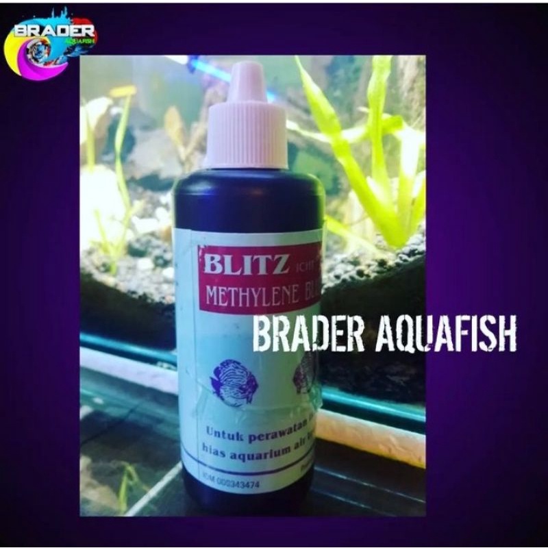 Jual Blitz icht Methylene Blue/Obat biru 100ML | Shopee Indonesia