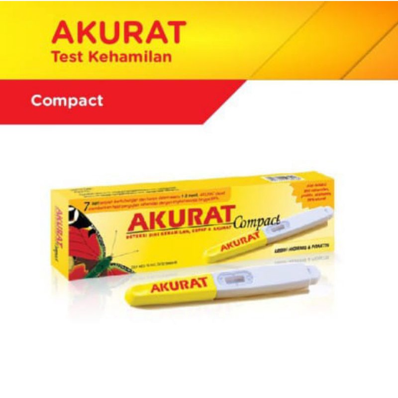 Jual Akurat Compact|Testpack|Alat Test Kehamilan | Shopee Indonesia