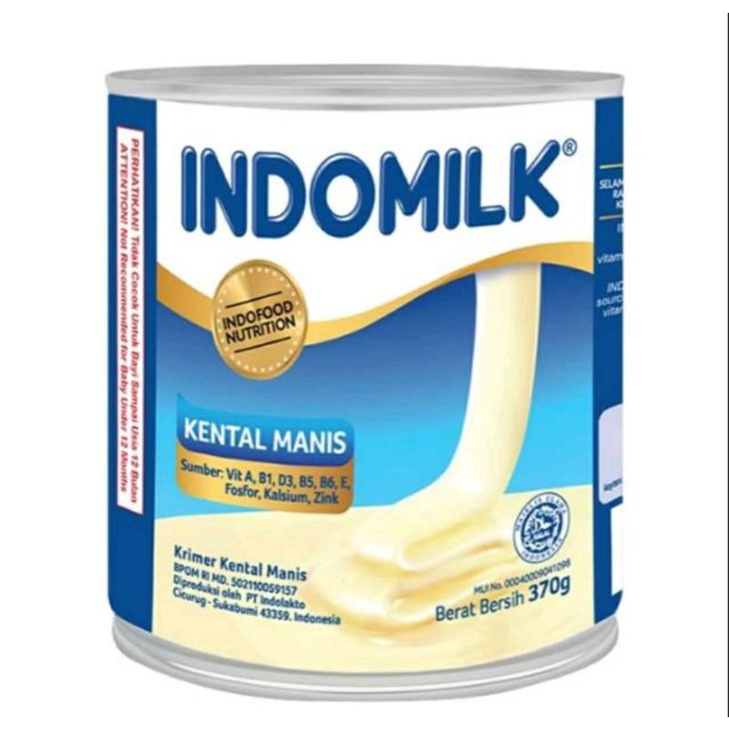 Jual INDOMILK Kental Manis Coklat Kaleng 370gr | Shopee Indonesia