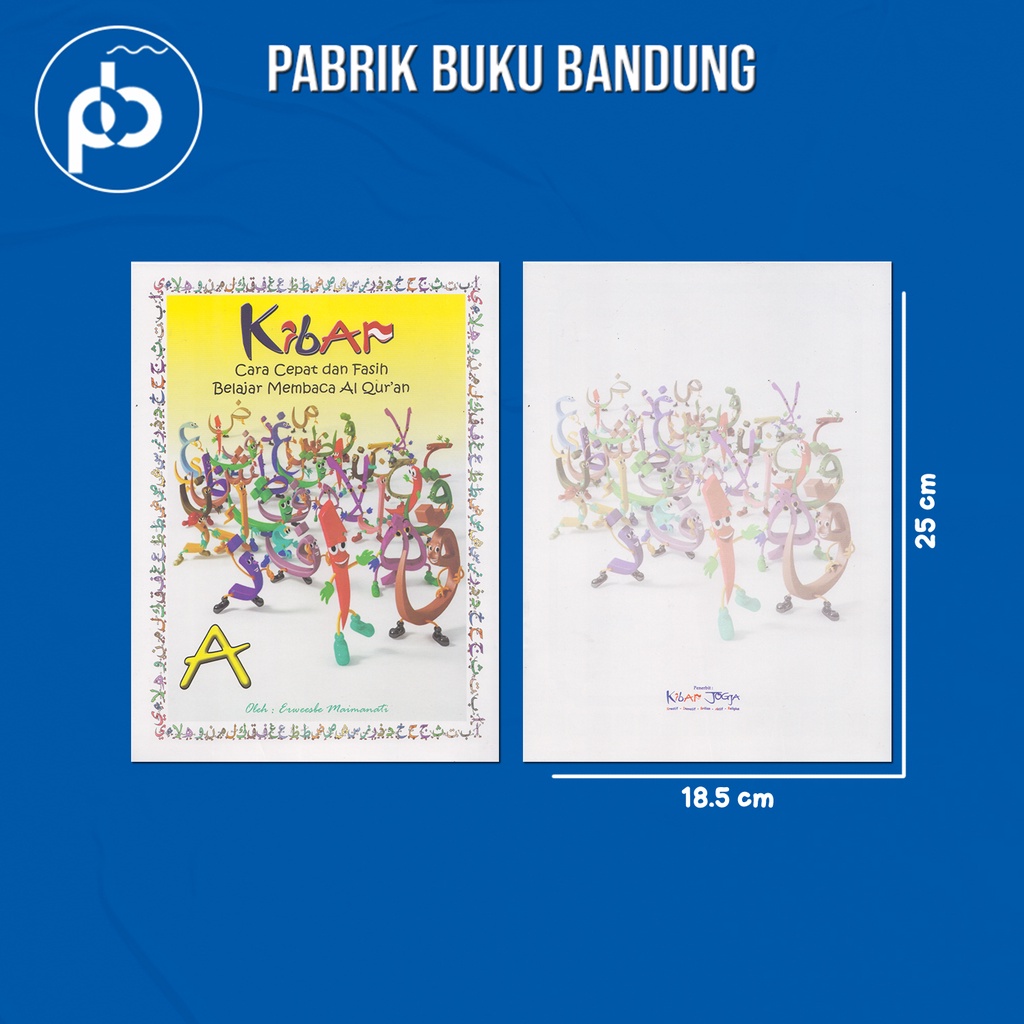 Jual Buku Kibar Full Colour Pra A B C | Cara Cepat Belajar Membaca Al ...