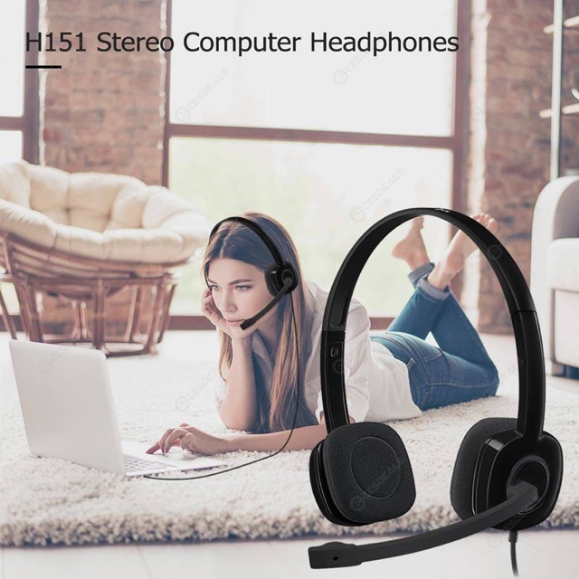 Jual Logitech Headset H151 GARANSI RESMI LOGITECH INDONESIA | Shopee ...