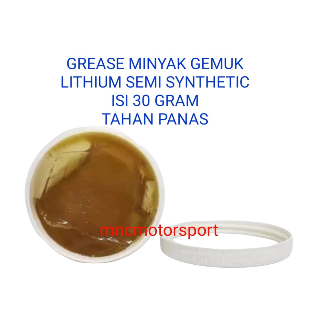 Jual GREASE MINYAK GEMUK LITHIUM 30 GRAM TAHAN PANAS | Shopee Indonesia