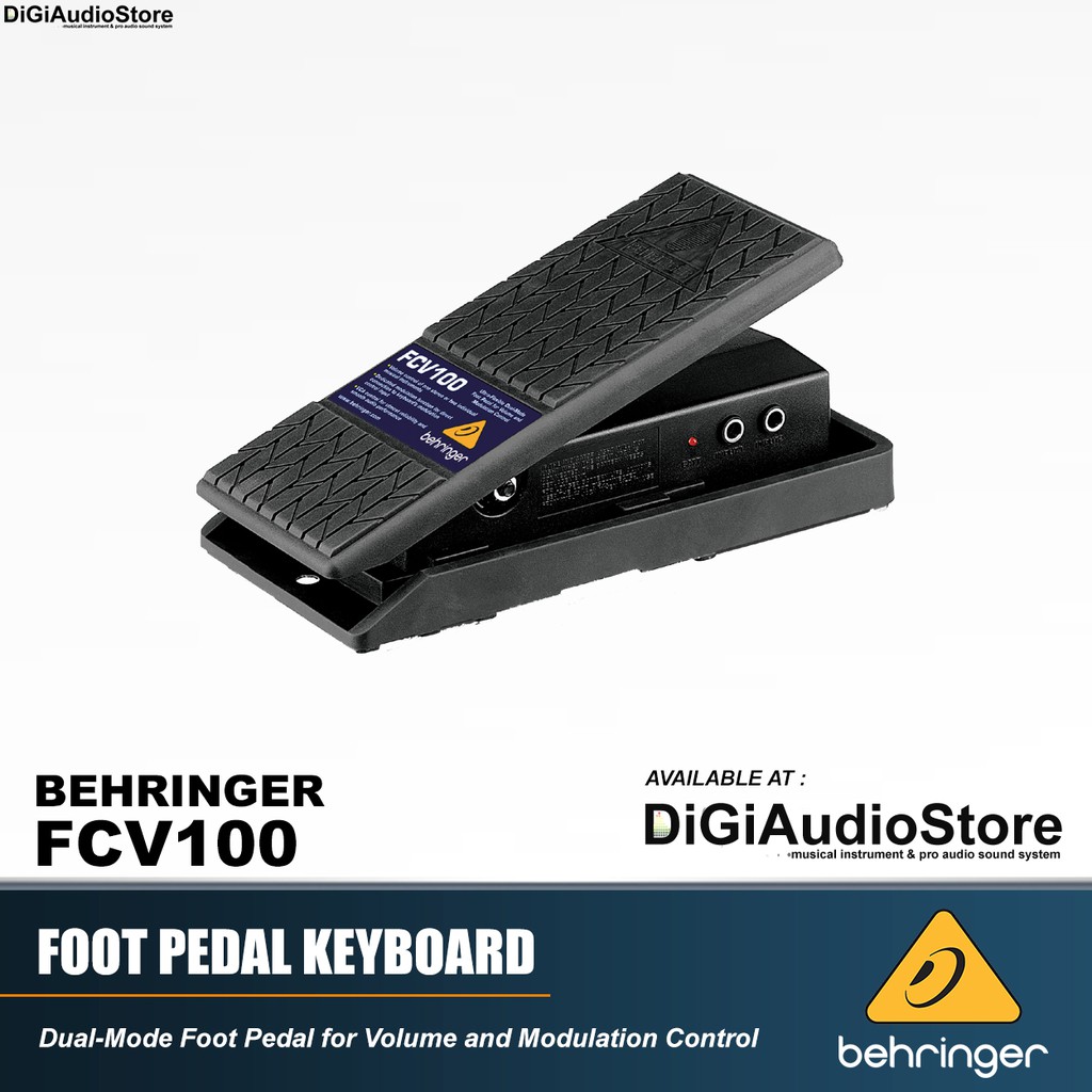 Jual Behringer FCV100 Dual Mode Foot Pedal Volume Keyboard [ FCV 100 ...