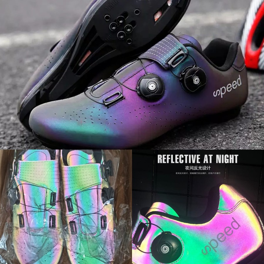 Jual SPEED Sepatu Cleat sepeda Roadbike Road Bike model LOOK SPD ...