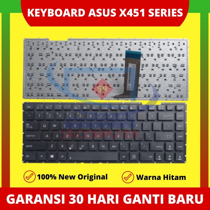 Jual Keyboard Asus X453C X453CA X453M X453MA X453S X453SA Original ...