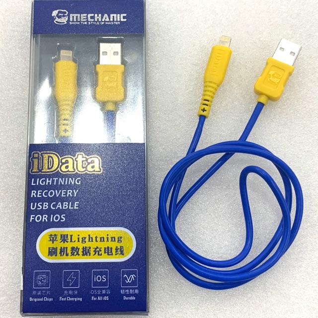Jual KABEL FLASH IDATA MECHANIC FOR APPLE ORIGINAL | Shopee Indonesia