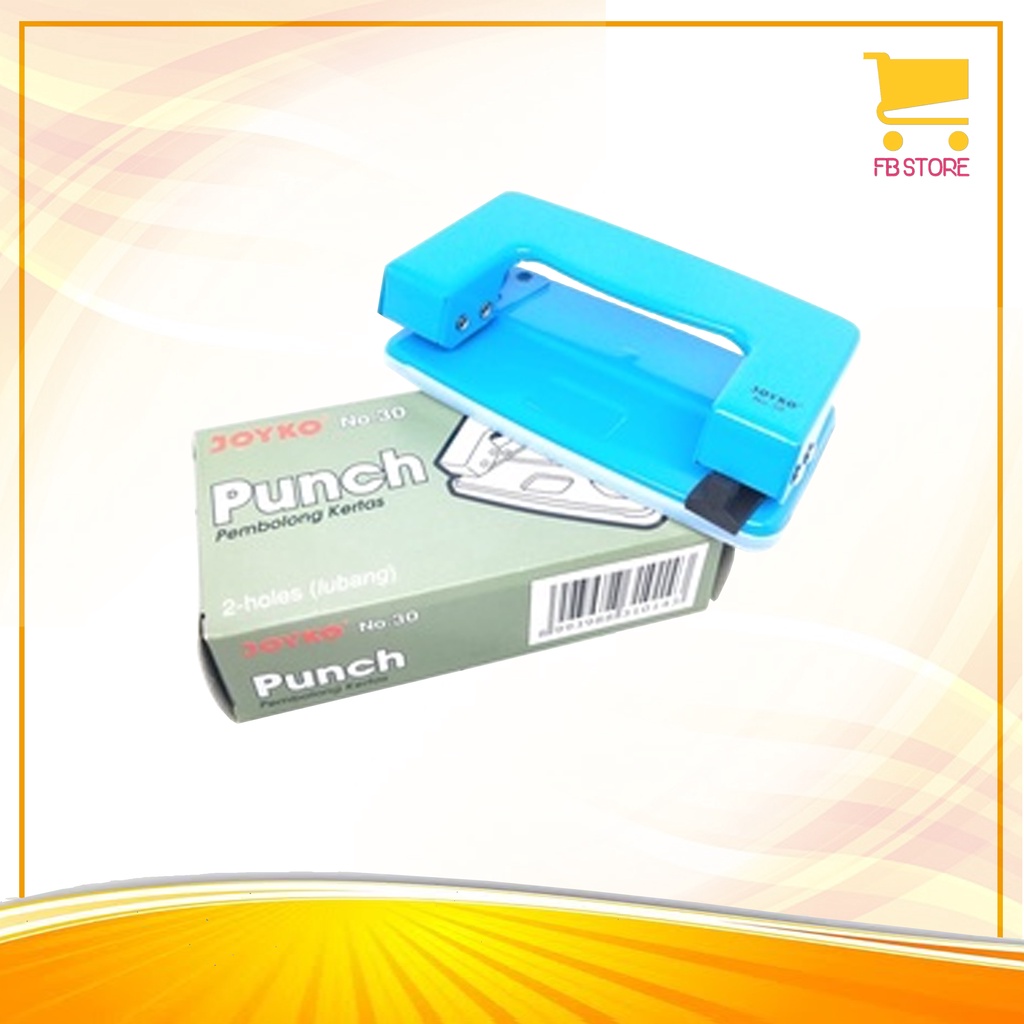Jual Pembolong Kertas / Perforator 2 Lubang Hole Punch JOYKO No. 30 ...