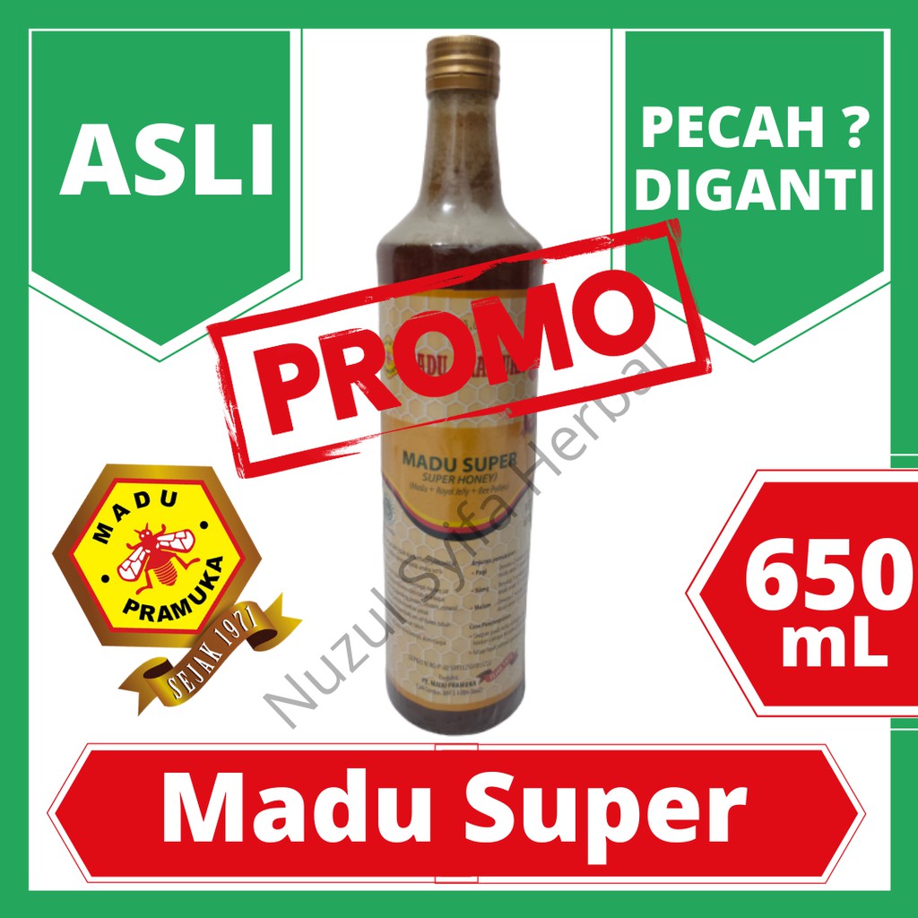 Jual MADU PRAMUKA ASLI Madu Super Madu Pramuka Super 650 ml | Shopee ...