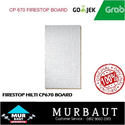 Jual Anti Api/Firestop HILTI Board CP-670-50 White | Shopee Indonesia