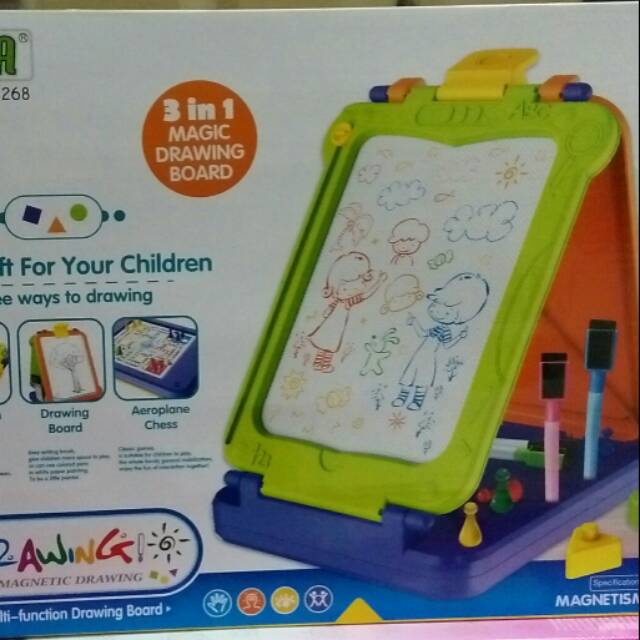 Jual 3in1 magic drawing board | Shopee Indonesia