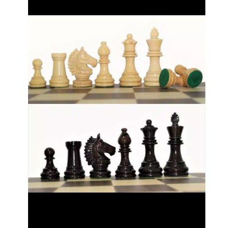 Jual Bidak Catur Kayu Sonokeling Model kuda Landak Premium EKSTRA ...